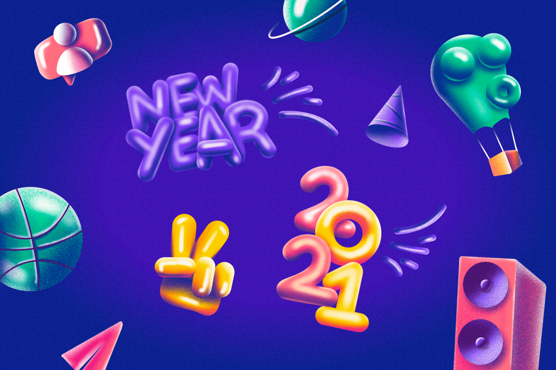 Our New Year's themes and the artists who made them - Linktree