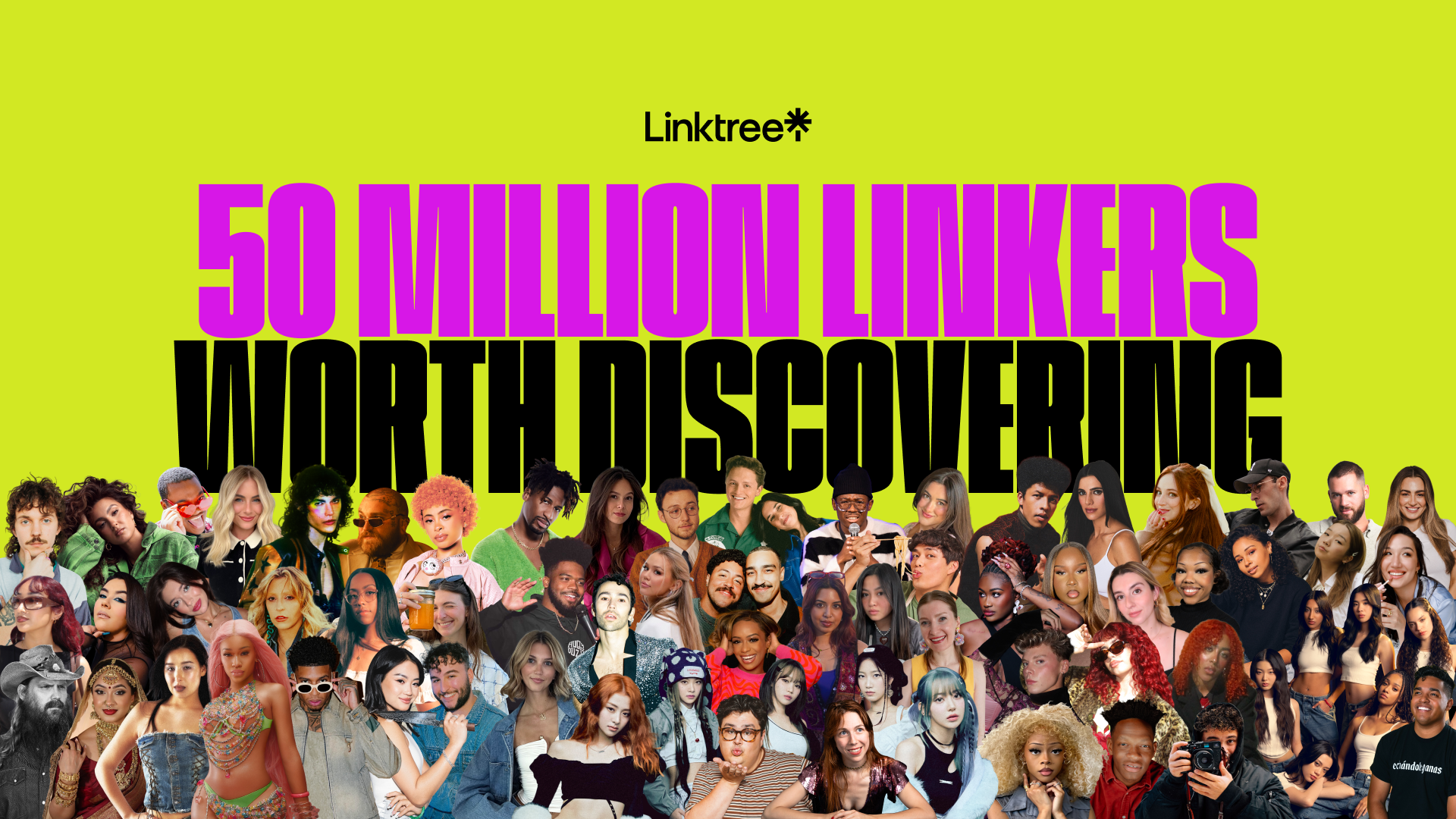 Celebrating 50 Million Linkers on Linktree! - Linktree